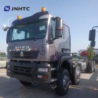 China SINOTRUK HOWO TX 8X4 Cargo Vehicle Transmission Weight Truck Chassis Good Price for sale