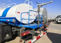 China Sinotruk 10cbm Water Liquid Fuel Tank Truck 4 * 2 266hp With Air Conditioner for sale