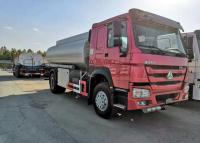 China 10 Tons 4 * 2 Light Duty Dump Truck , Diesel Fuel Delivery Truck With High Safety for sale