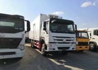 China Refrigerated 10 Wheels Euro Truck 2 Heavy Cargo For Meat And Foods Transport for sale