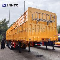 China 5 Axle Fence Semi Trailer Bulk Cargo Transport Semi Trailer Truck for Sale for sale