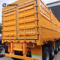 China 5 Axle Fence Semi Trailer Bulk Cargo Transport Semi Trailer Truck for Sale for sale