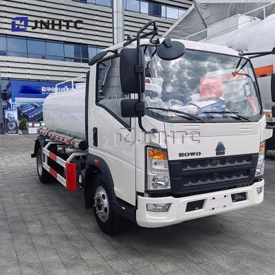 China Light Sinotruk HOWO 4X2 5 Cbm Water Transport Vehicle Water Tanker Trucks for sale