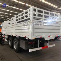 China Sinotruk HOWO TX Fence Cargo Truck 6x4 400Hp Cargo Trucks for sale
