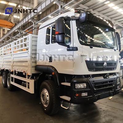China Sinotruk HOWO TX Fence Cargo Truck 6x4 400Hp Cargo Trucks for sale