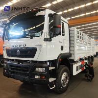 China Sinotruk HOWO TX Fence Cargo Truck 6x4 400Hp Cargo Trucks for sale