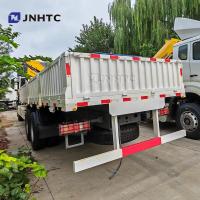 China New Condition Howo NX Cargo Truck with Folding Arm Crane 6x4 Good Price Engine Gearbox Pump Bearing Crane Truck for sale