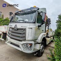 China New Condition Howo NX Cargo Truck with Folding Arm Crane 6x4 Good Price Engine Gearbox Pump Bearing Crane Truck for sale