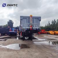 China Hot Sale 3 Axles U-shaped Bucket Dump Semi -Trailer with air Suspension 30 Tons Tipper Semi Trailer for Africa for sale