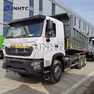 China Howo T7S 371hp 6X4 10 Wheels Heavy Duty Sand Mining Gravel 30 40ton Dumper Tipper Dump Trucks for Sale for sale