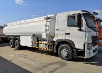 China 371hp 6x4 Fuel Tank Truck SINOTRUK HOWO A7 10 Wheels 21cbm Capacity for sale