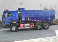 China Blue 371 Horse Power Tipper Heavy Duty Dump Truck for sale