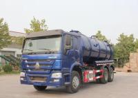 China 20CBM LHD 336HP Sewage Cleaning Truck With Time Saving Vacuum Pump for sale