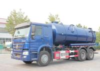 China 20CBM LHD 336HP Sewage Cleaning Truck With Time Saving Vacuum Pump for sale