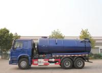 China 20CBM LHD 336HP Sewage Cleaning Truck With Time Saving Vacuum Pump for sale