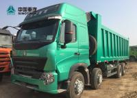 China Euro 4 420HP High Roof Cab HOWO A7 Dump Truck With Double Bunker For Phillipine for sale