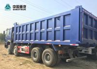 China Euro 2 371HP Heavy Load Truck 8x4 12 Tyre Front Lifting HOWO Tipper Truck for sale
