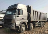 China 8X4 371HP 60 Ton Heavy Spec Dump Truck With 12 Tires , 1 Year Warranty for sale