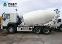 China SINOTRUK HOWO 371hp Stock Concrete Mixer Truck 10 Wheels ZZ1257N3847A for sale