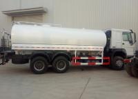 China Q345 HOWO Water Container Truck 6 X 4 336HP Euro II High Collision Resistance for sale