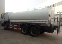 China Q345 HOWO Water Container Truck 6 X 4 336HP Euro II High Collision Resistance for sale