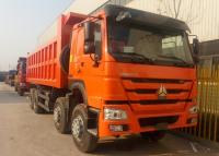 China Four - Axle SINOTRUK 371 HP Heavy Dump Truck 8×4 50 Tons Loading 28CBM for sale