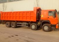 China Four - Axle SINOTRUK 371 HP Heavy Dump Truck 8×4 50 Tons Loading 28CBM for sale