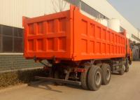 China Four - Axle SINOTRUK 371 HP Heavy Dump Truck 8×4 50 Tons Loading 28CBM for sale