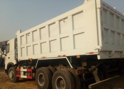 China A7 Sinotruk Howo White Heavy Duty Dump Truck Ten Wheels 6 X 4 18M3 40 T for sale