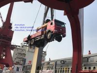 China HOWO 6x4 10 Ton Folding Boom Truck Mounted Crane for sale