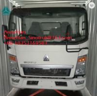 China Euro3 Mid Liftting SINOTRUK Howo7 Light Duty Trucks LHD 4x2 116HP 5-7T Load for sale
