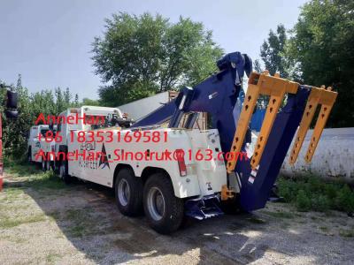 China 360 Degree Rotation Crane Wrecker Tow Heavy Cargo Truck For Broken Car Tow for sale