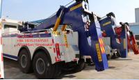 China 360 Degree Rotation Crane Wrecker Tow Heavy Cargo Truck For Broken Car Tow for sale