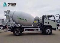 China Howo 4x2 4CBM Mini Concrete Mixer Truck with White Color is Ready in Factory for sale