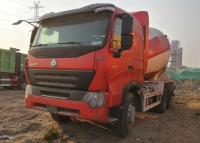 China Big Horsepower Commercial Cement Mixer 6 X 4 Type Three Axle Eaton Motor for sale