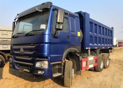 China Sinotruk 6x4 371 Horse Power Heavy Dump Truck 25 Tons Blue Color Long Life for sale