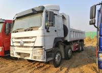 China White HOWO 8x4 Tipper Truck Heavy Duty Construction Dump Truck 30 Cubic for sale
