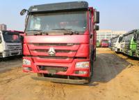 China HOWO Heavy Duty 6x4 Dump Truck Equipment with 371hp Red Color International Dump Truck for sale