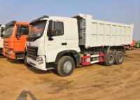 China White Howo 6x4 Tipper Truck 3 Axle Dump Truck Heavy Duty 30 Tons Loading for sale