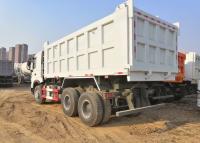 China White Howo 6x4 Tipper Truck 3 Axle Dump Truck Heavy Duty 30 Tons Loading for sale