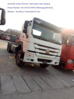 China 10 Tires SINOTRUK HOWO Cargo Truck Chassis Euro 2 LHD 6X4 336HP HW76 Cabin for sale