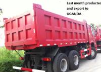 China 290/336HP EURO II Sinotruk Howo 6x4 Dump Truck 8-20T In Harsh Environment for sale