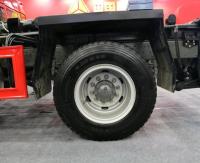 China Mini SINOTRUK STEYR Six Wheel Heavy Duty Dump Truck 4X2 50km / H Max Driving Speed for sale
