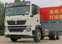 China White Color SINOTRUK HOWO 6X4 Heavy Cargo Truck 290HP HF7 / HF9 Front Axles 40Ton for sale