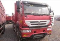 China SINOTRUK SWZ 6X4 Heavy Cargo Truck Steel Red White Black Color Diesel Fuel Type for sale