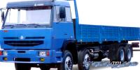 China ZZ1316M4669V SINOTRUK STEYR Heavy Duty Cargo Truck 8X4 Green Red And Blue Color for sale