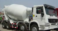 China 16cbm 8x4 Sinotruk HOWO Concrete Mixer Truck Red White Color 20-60 Ton CCC Passed for sale