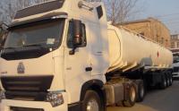China ZF8098 GERMANY Steering Fuel Tank Truck 6x4 25000L HC16 Rear Axles for sale