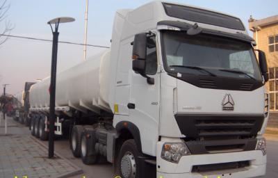 China ZF8098 GERMANY Steering Fuel Tank Truck 6x4 25000L HC16 Rear Axles for sale