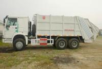 China 6x4 Euro II Emission Standard Trash Compactor Truck , Compact Garbage Truck 12m3 for sale
